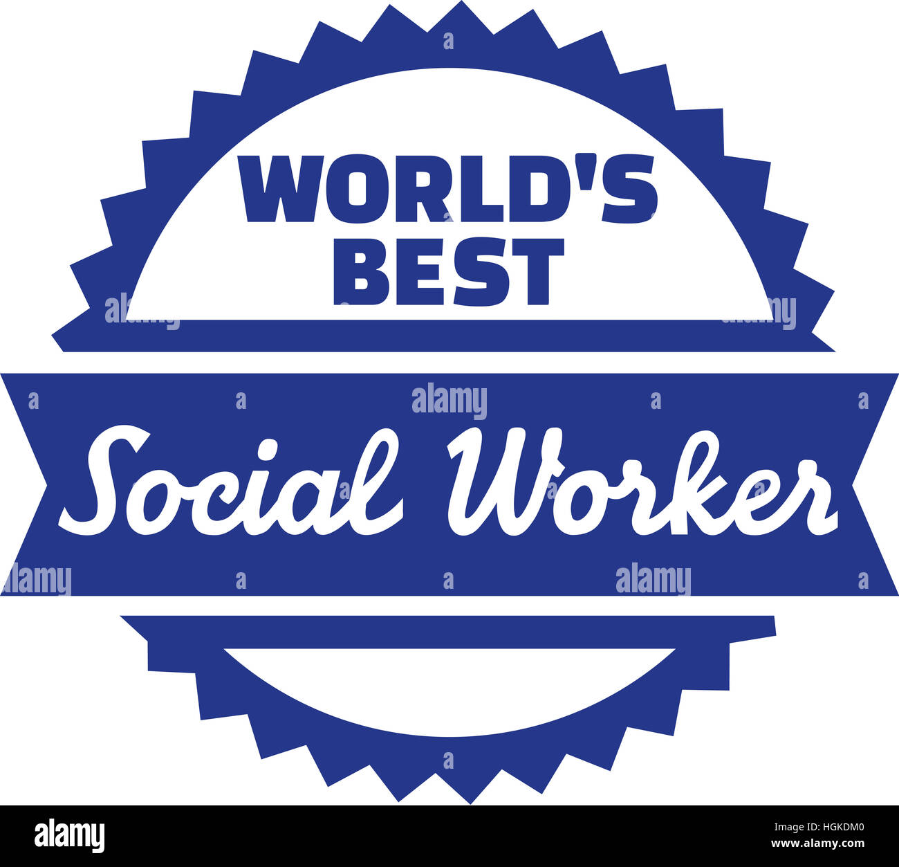 World's best Social Worker Stock Photo - Alamy