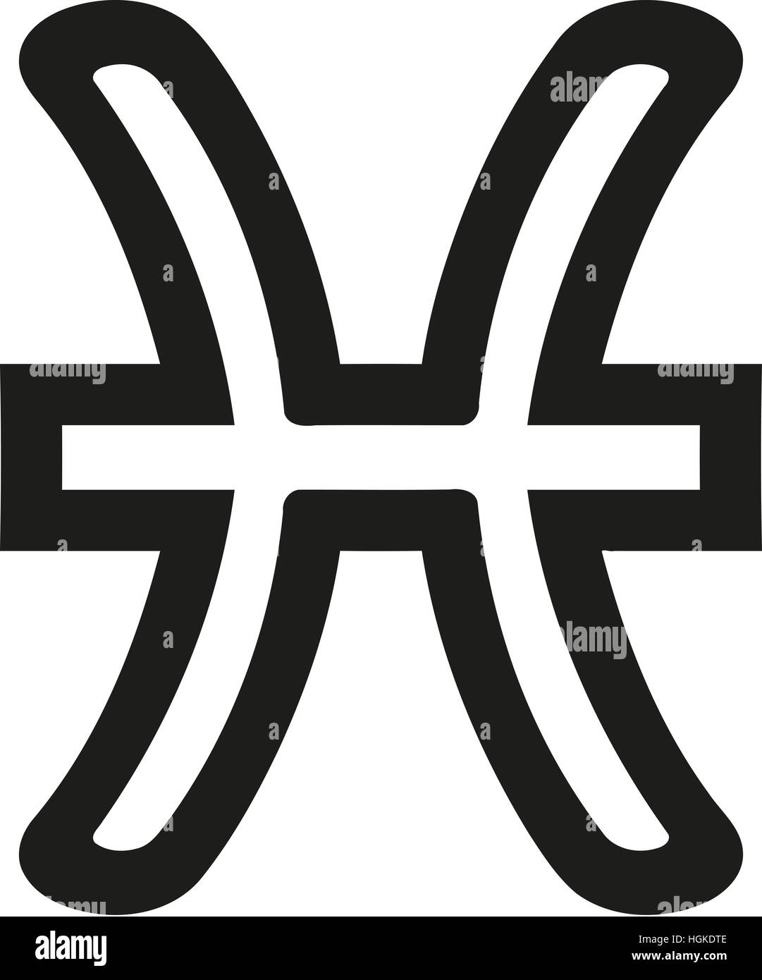 Pisces logo hi-res stock photography and images - Alamy