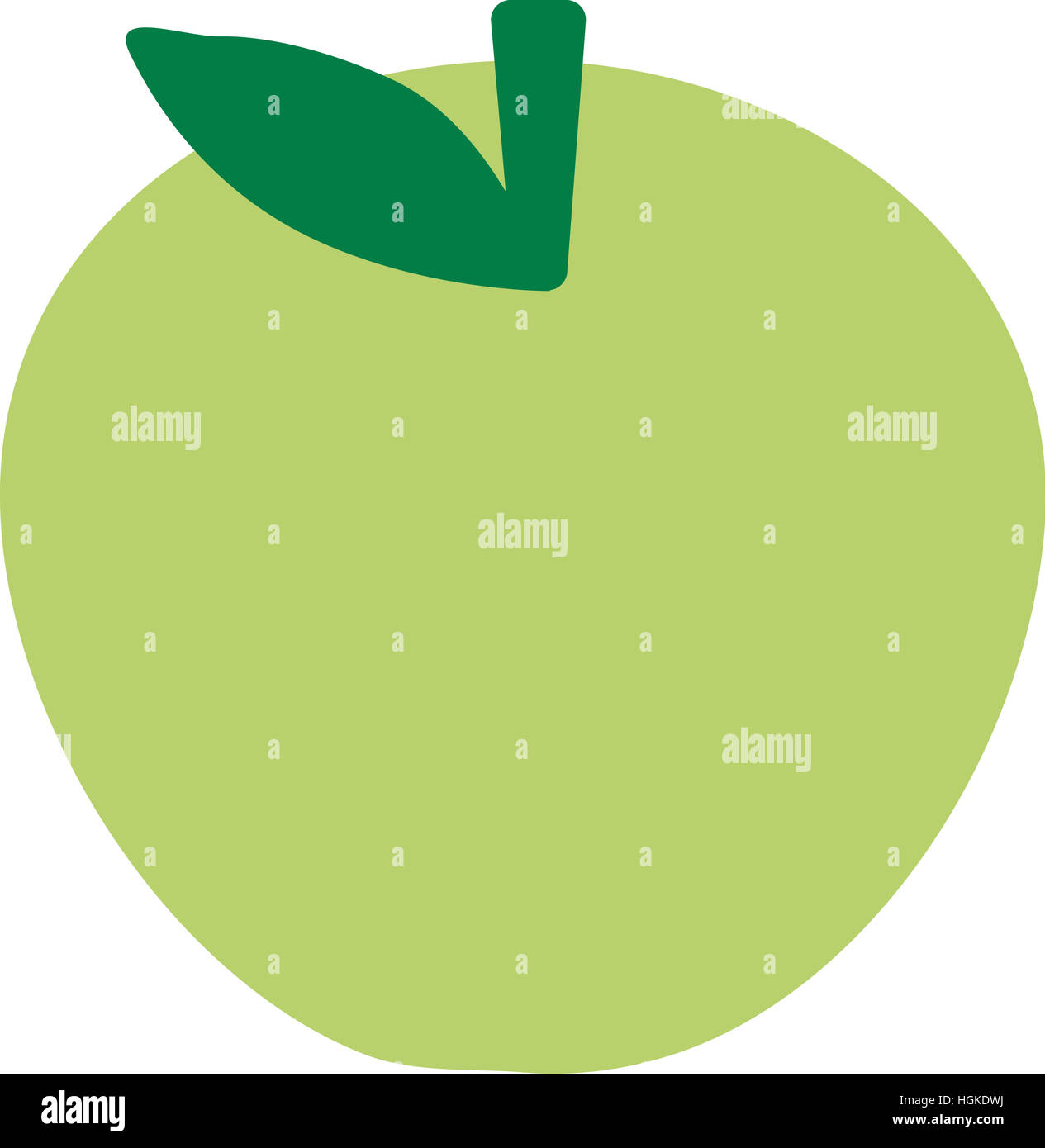 Apple simple hi-res stock photography and images - Alamy