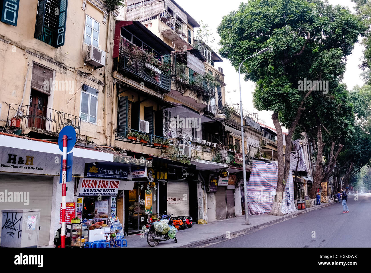 Morning hours in Hanoi, Vietnam Stock Photo - Alamy