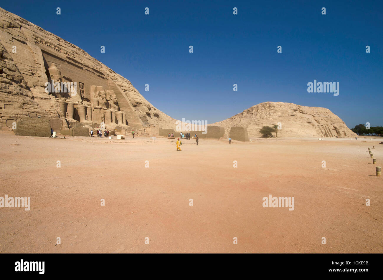 Twin temples at abu simbel hi-res stock photography and images - Alamy