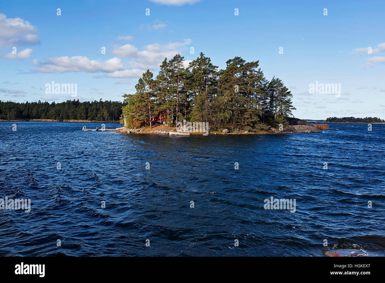 Scenes from the sea in Finland Stock Photo - Alamy