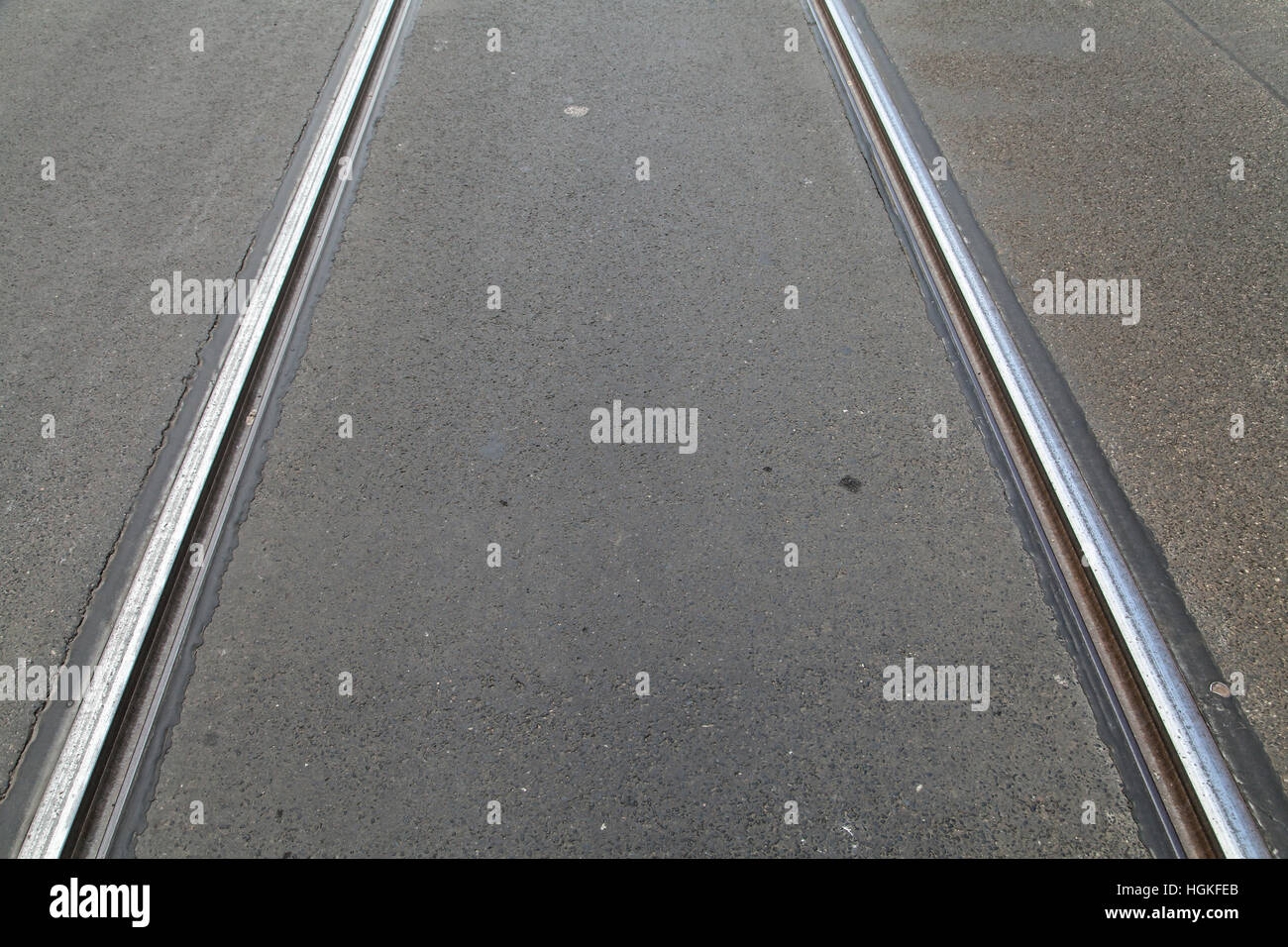 Tram tram tramway rails hi-res stock photography and images - Alamy