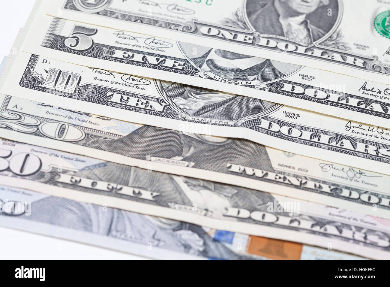 US Dollar banknotes Stock Photo - Alamy