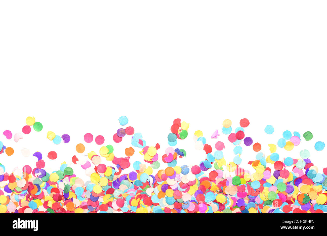 confetti isolated on white background Stock Photo - Alamy