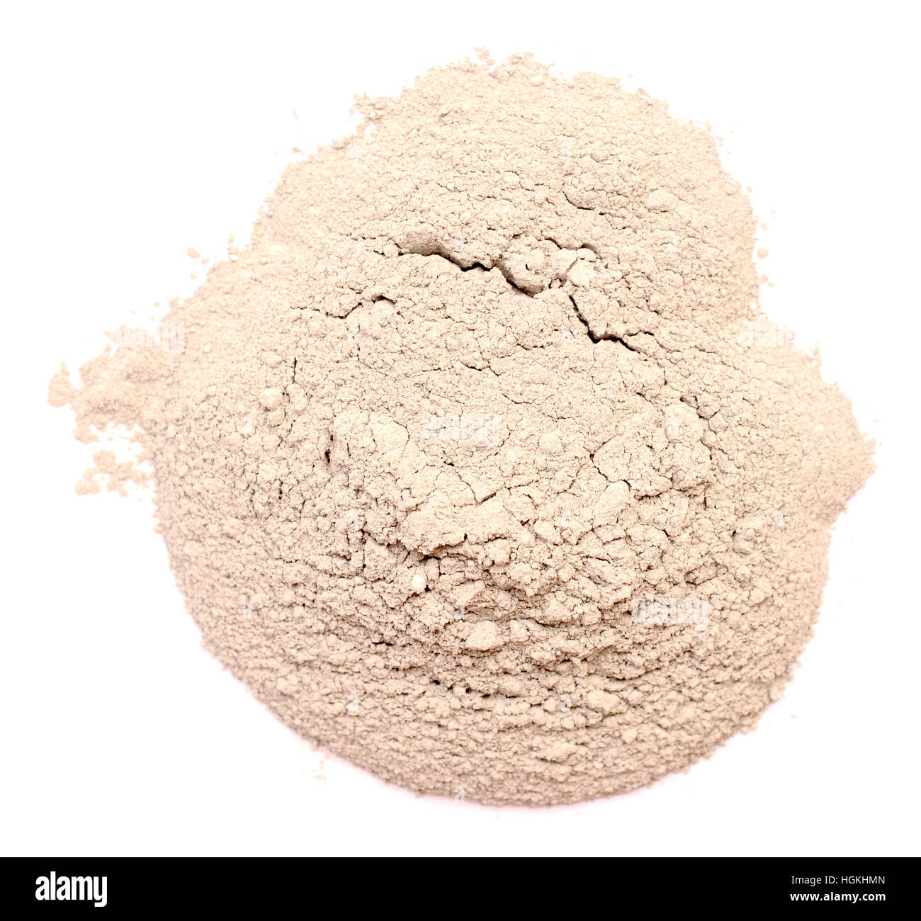 Cosmetic clay isolated on a white background Stock Photo - Alamy