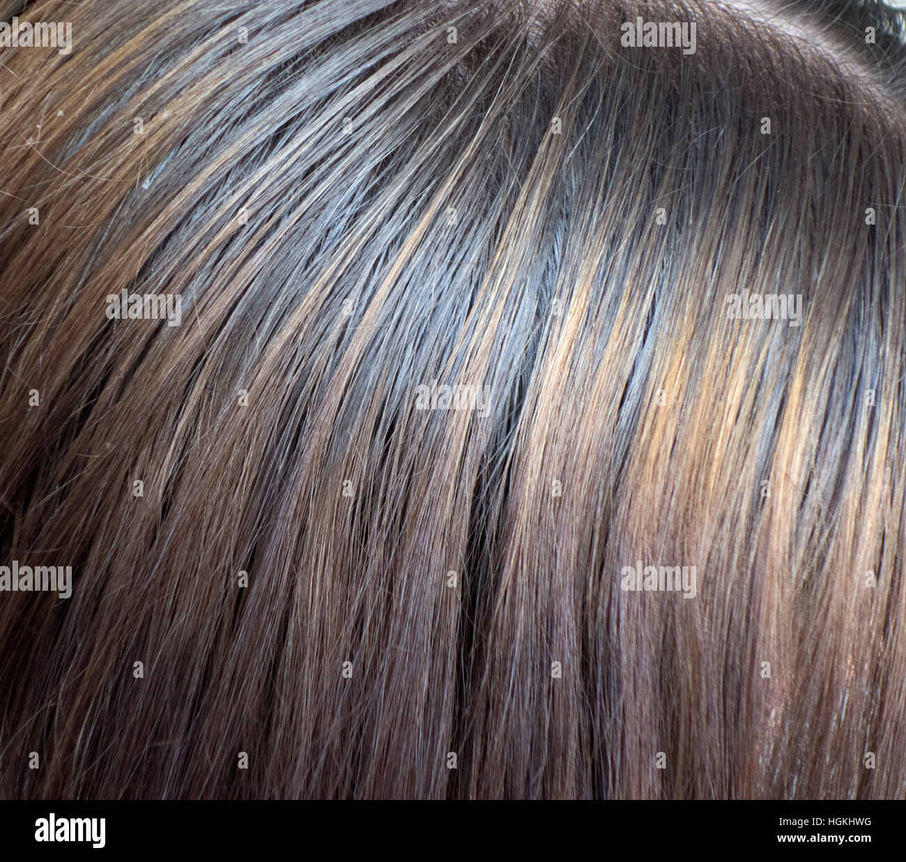 Hair color before and after hi-res stock photography and images - Alamy