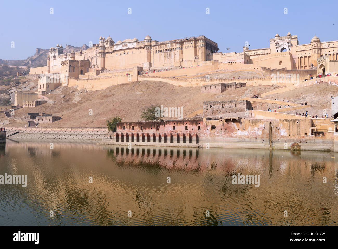 Landscape of an ancient castle Stock Photo - Alamy