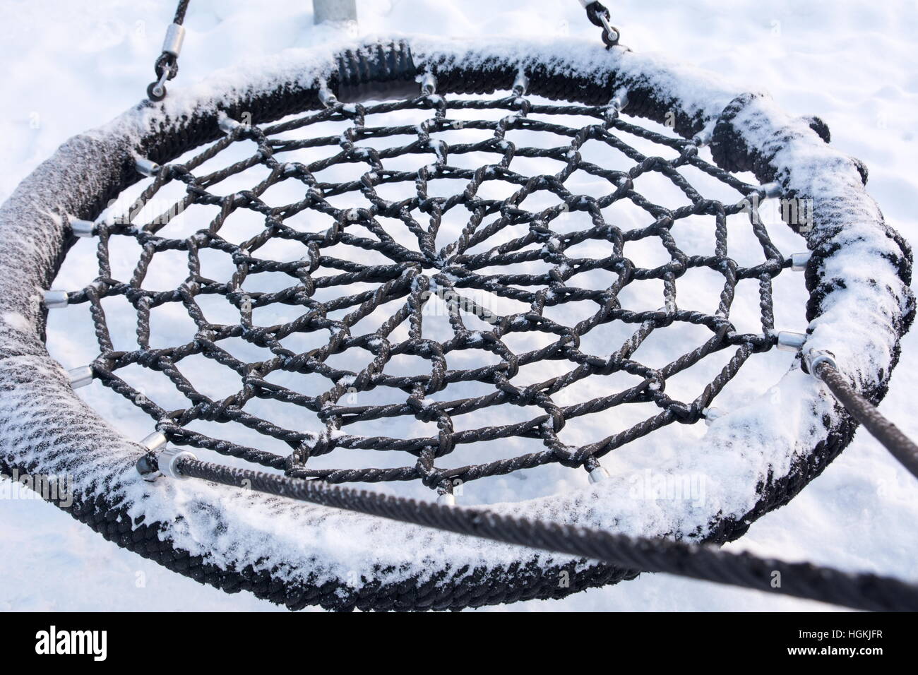 Close up of frozen rope hi-res stock photography and images - Alamy