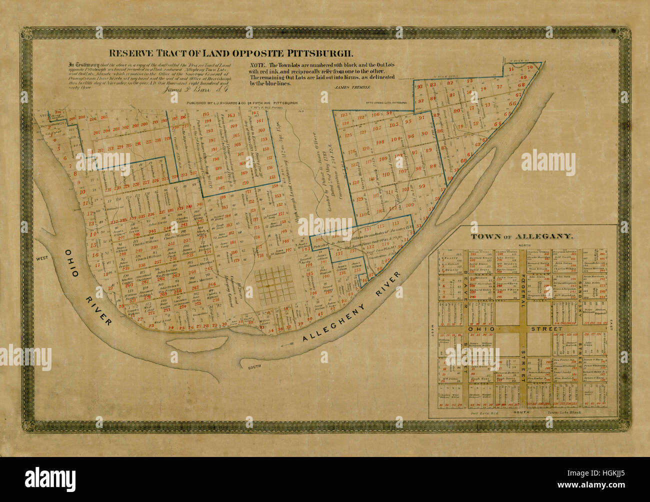 Allegheny River Island Maps