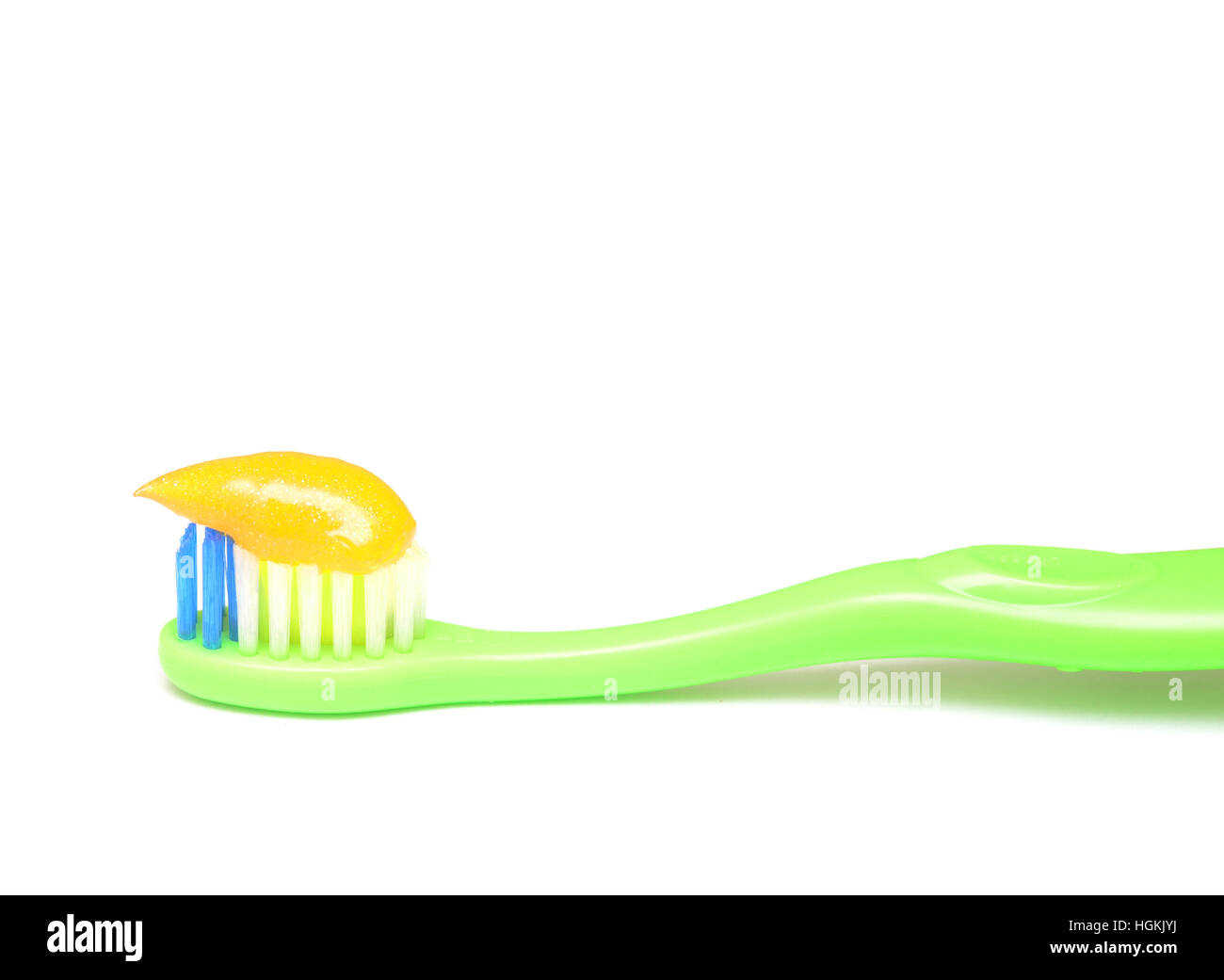 toothbrush on white background / Toothbrush Stock Photo - Alamy