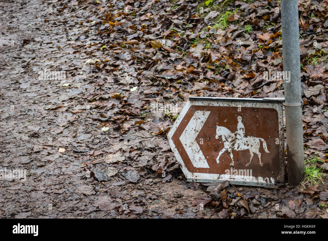 Horse crossing sign hi-res stock photography and images - Alamy
