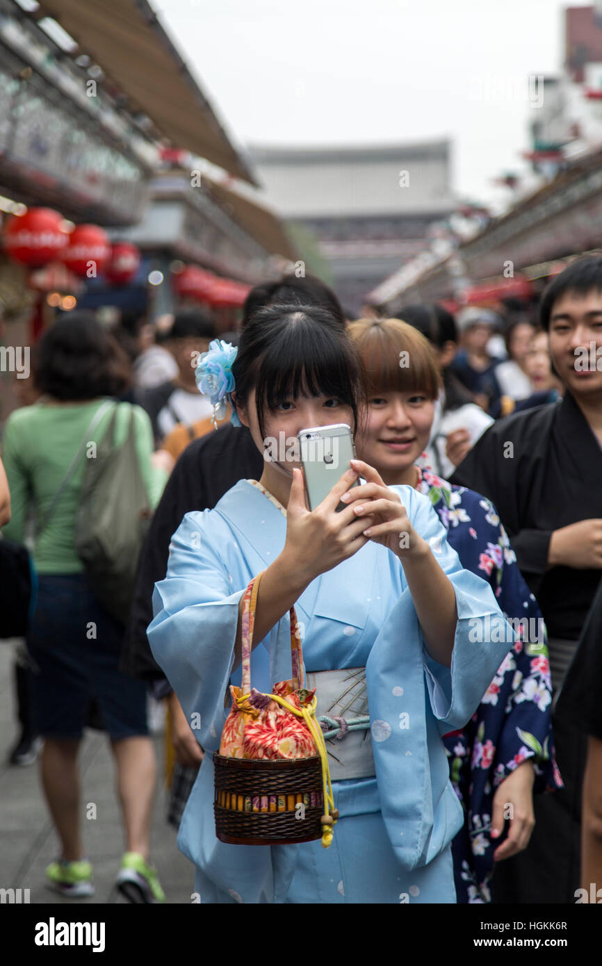 Japan people visitor hi-res stock photography and images - Alamy