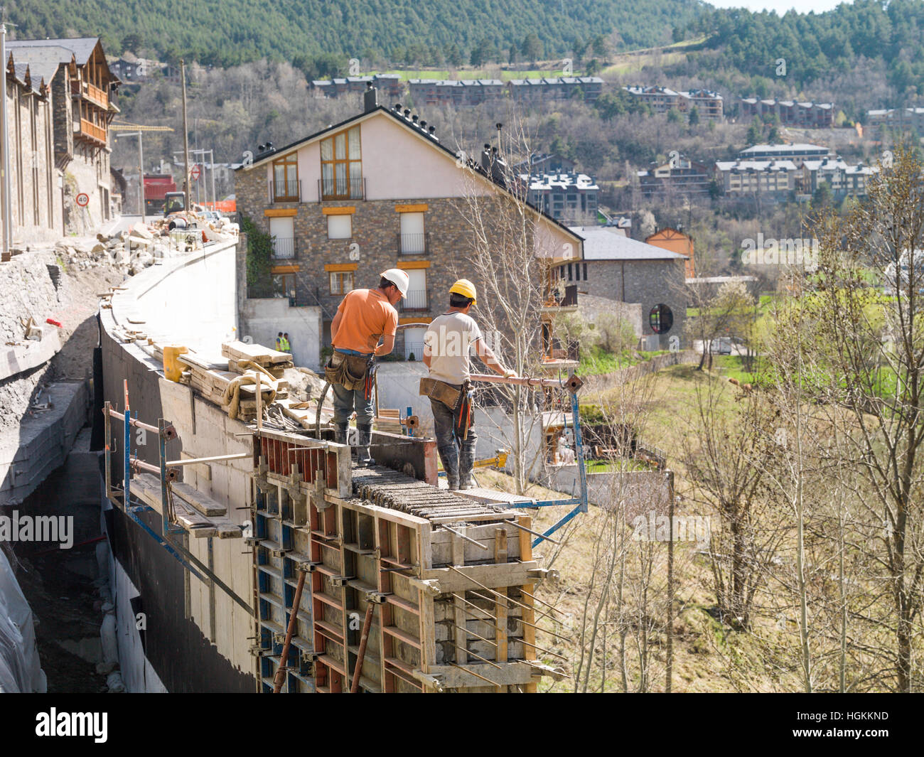 Formwork for building Stock Photo - Alamy
