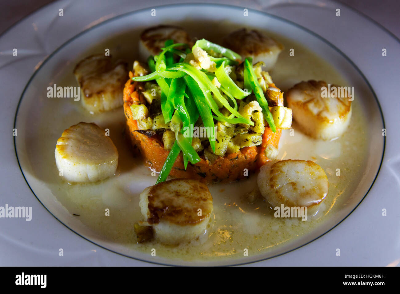 Canadian scallops hi-res stock photography and images - Alamy