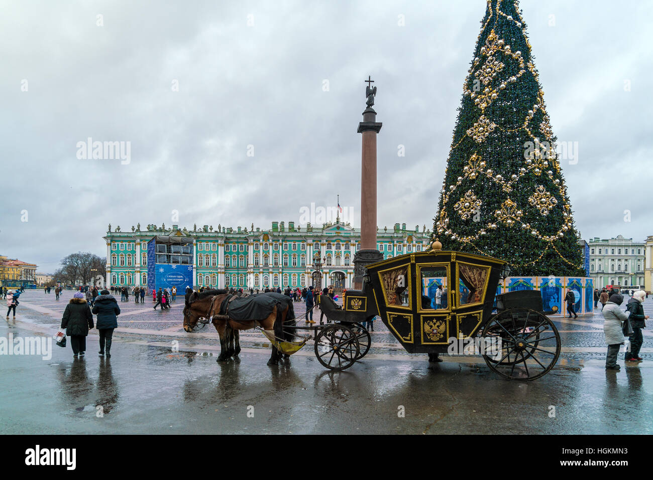 Horse carriages at christmas hi-res stock photography and images - Alamy