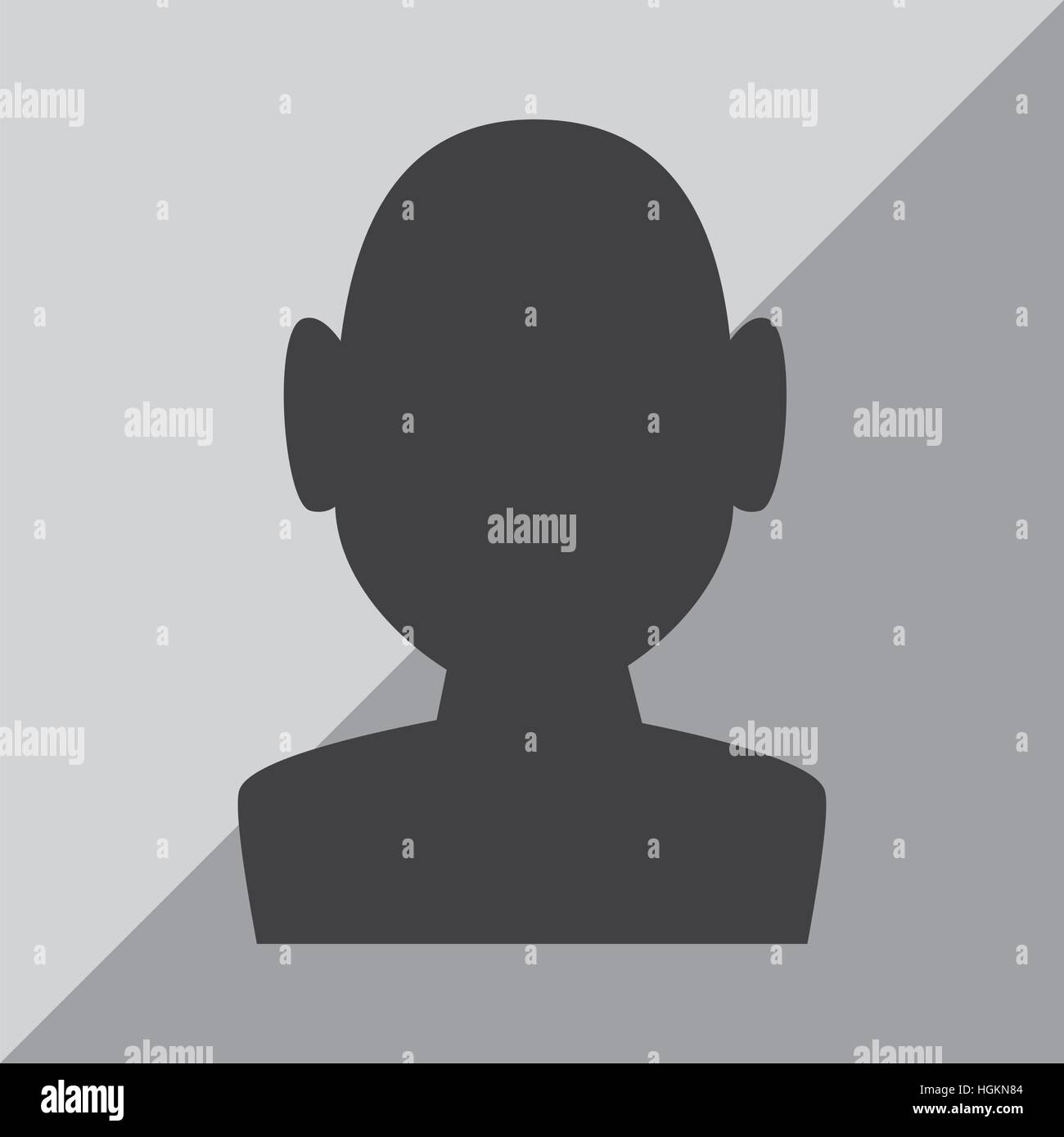 user silhouette button icon vector illustration design Stock Vector ...