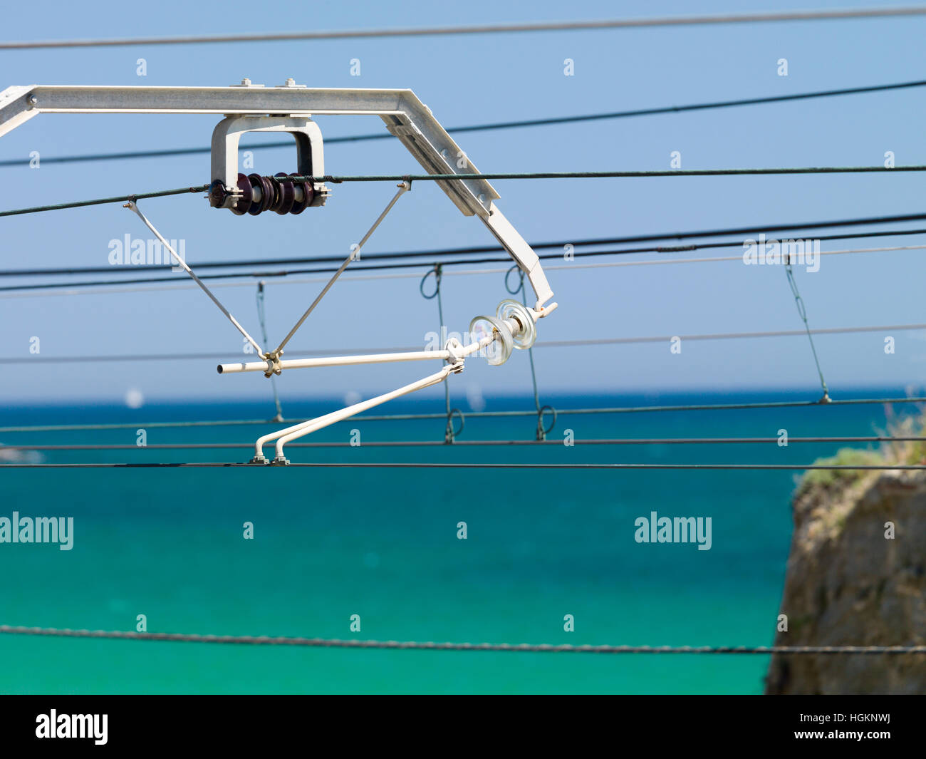 Catenary pantograph hi-res stock photography and images - Alamy