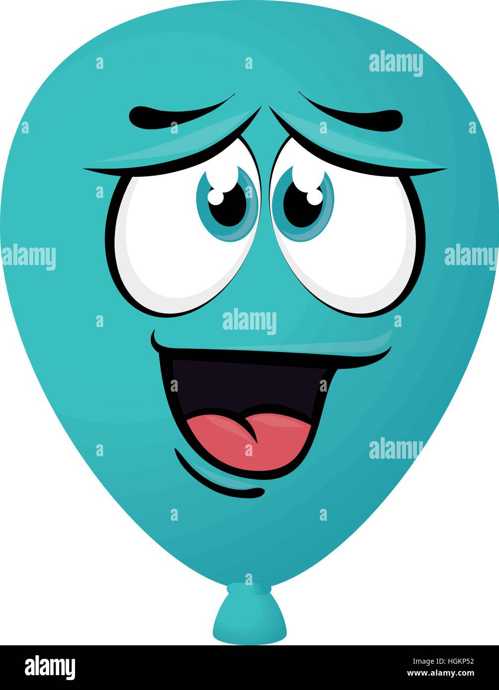 balloons air character icon vector illustration design Stock Vector ...