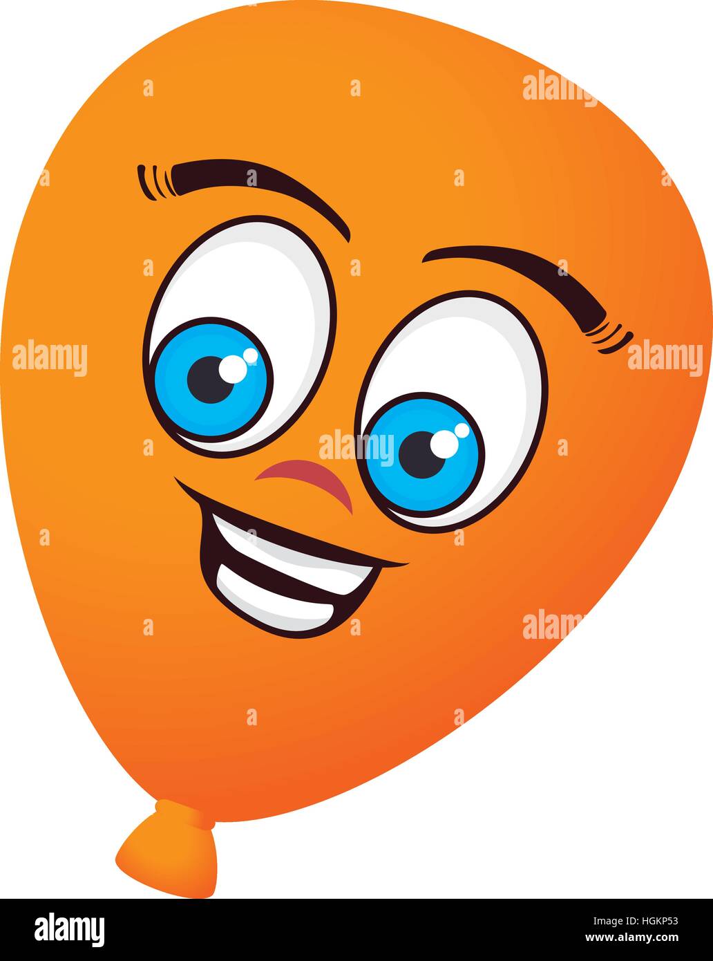 balloons air character icon vector illustration design Stock Vector ...