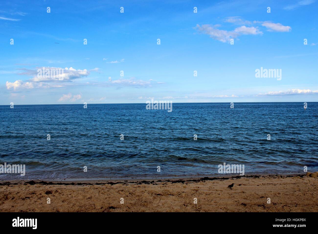 The Atlantic Ocean in the late afternoon Stock Photo - Alamy