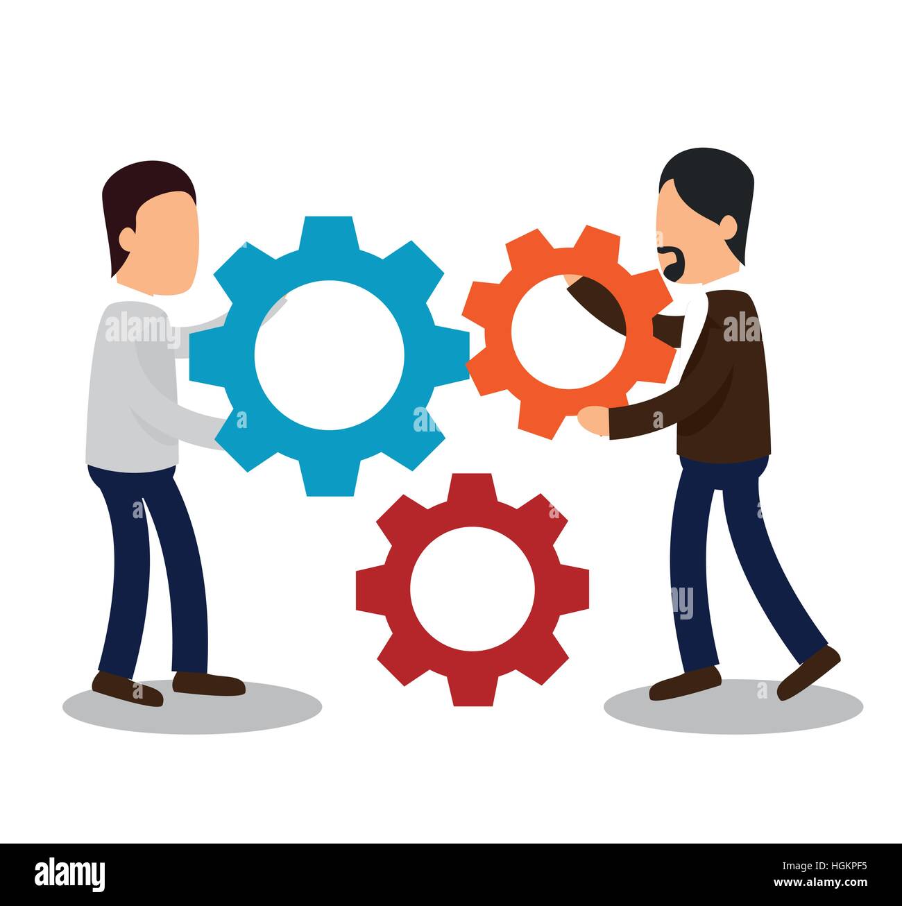 business people with gears training icon vector illustration design ... business people with gears training icon vector illustration design ...