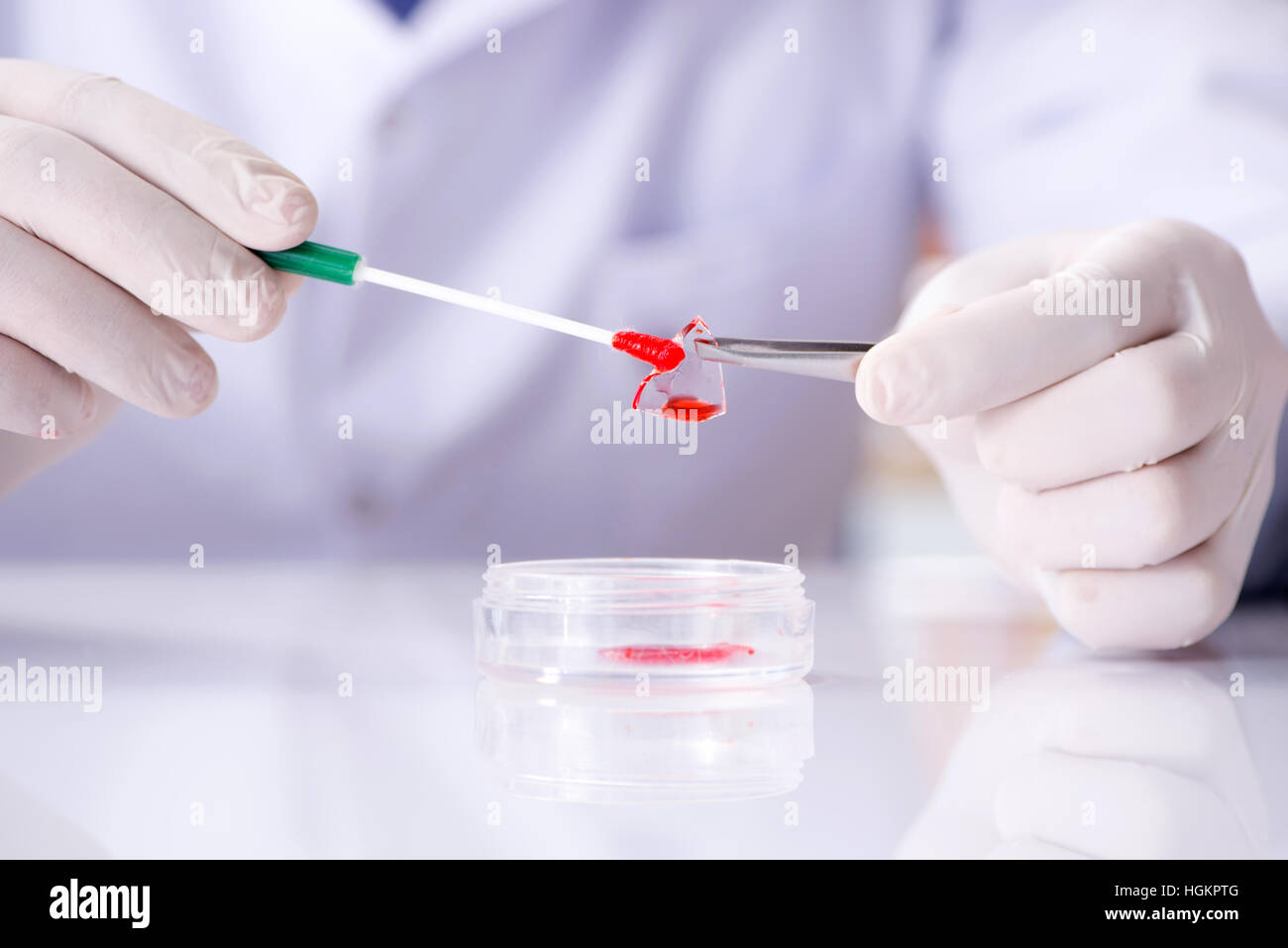 Blood testing in the lab Stock Photo - Alamy