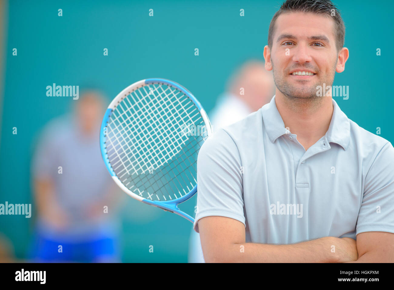 tennis player posing Stock Photo - Alamy