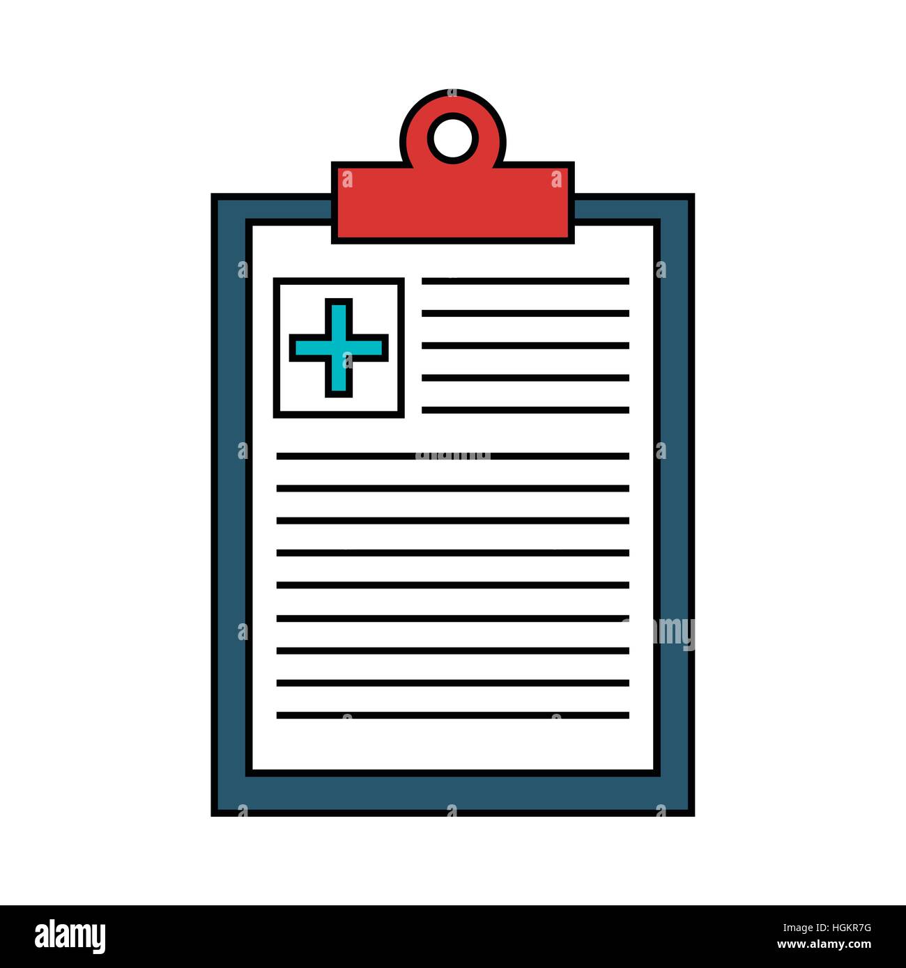medical order clipboard isolated icon vector illustration design Stock ...