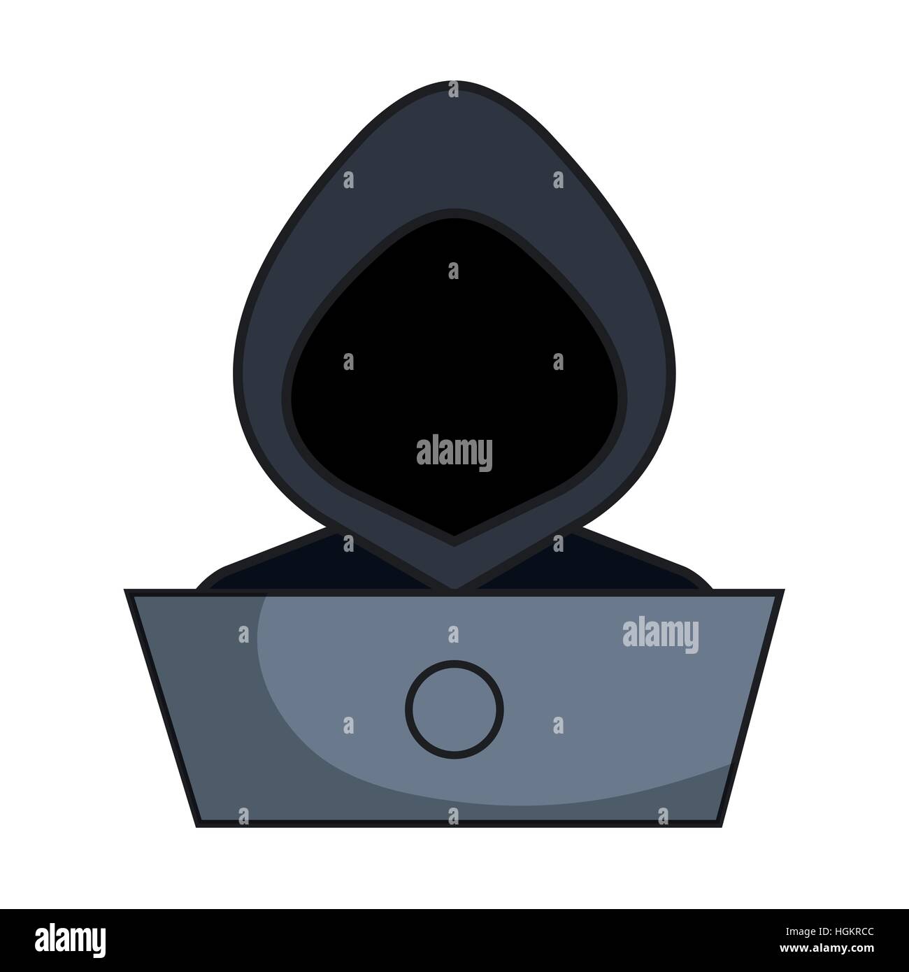 hacker alert isolated icon vector illustration design Stock Vector ...