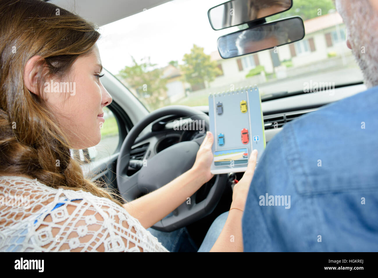 Driving lesson highway code hi-res stock photography and images - Alamy