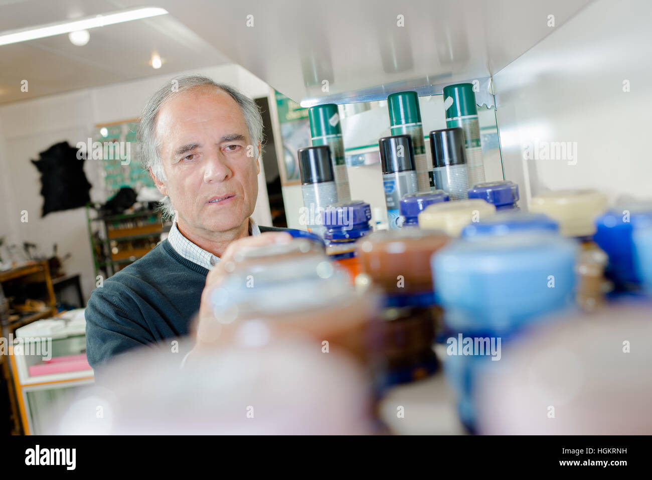 Old man searching on hi-res stock photography and images - Alamy