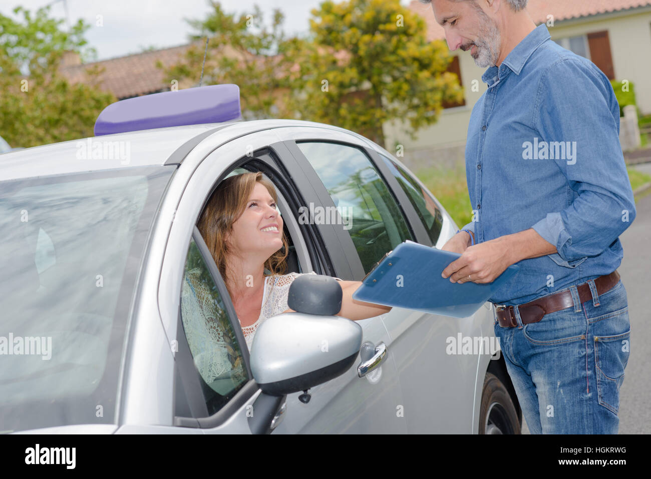 Driving exam hi-res stock photography and images - Alamy