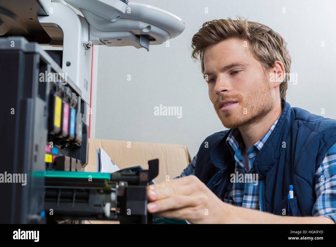 Repairing printer hi-res stock photography and images - Alamy