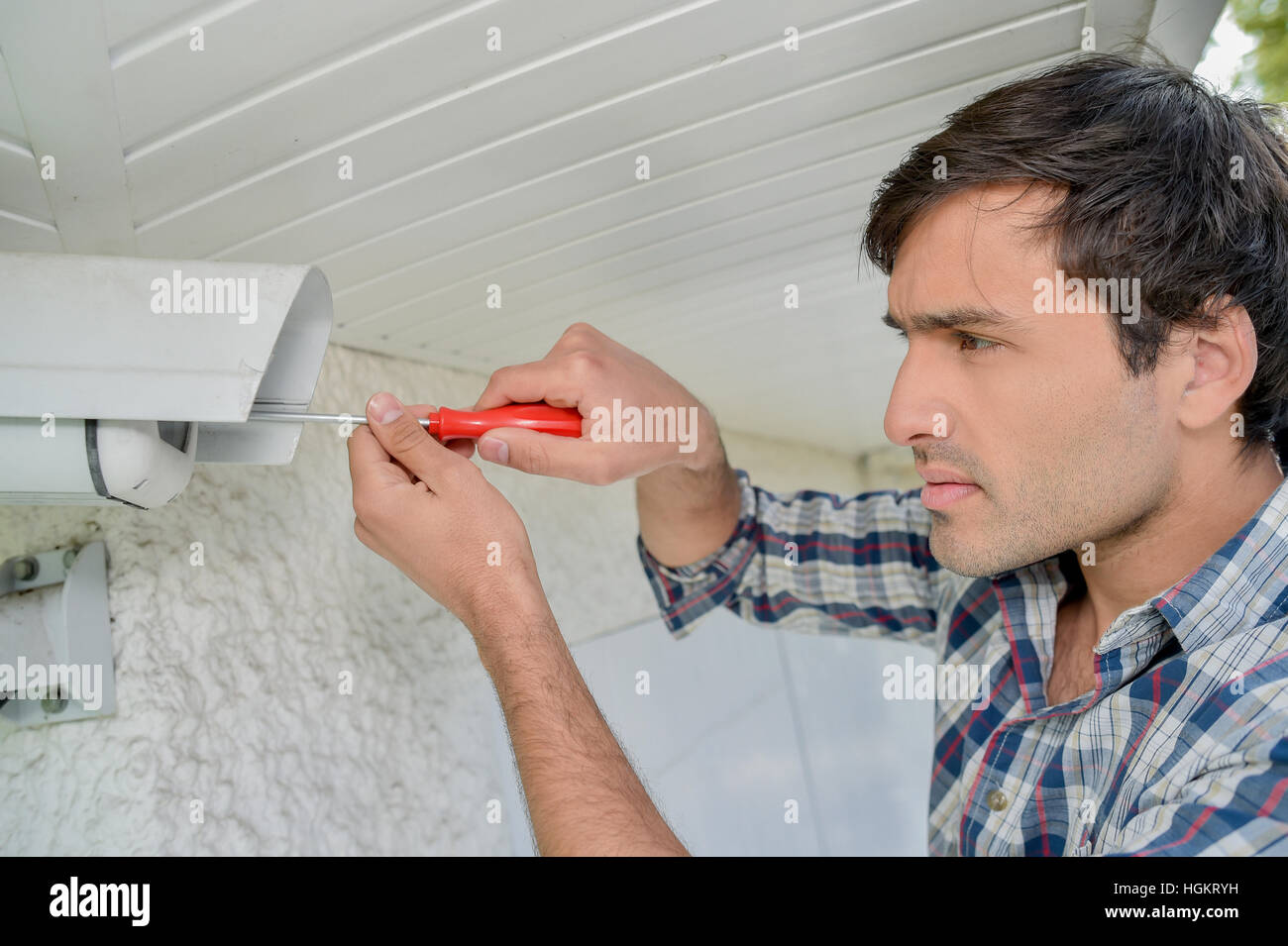 Repairing Cctv High Resolution Stock Photography and Images - Alamy