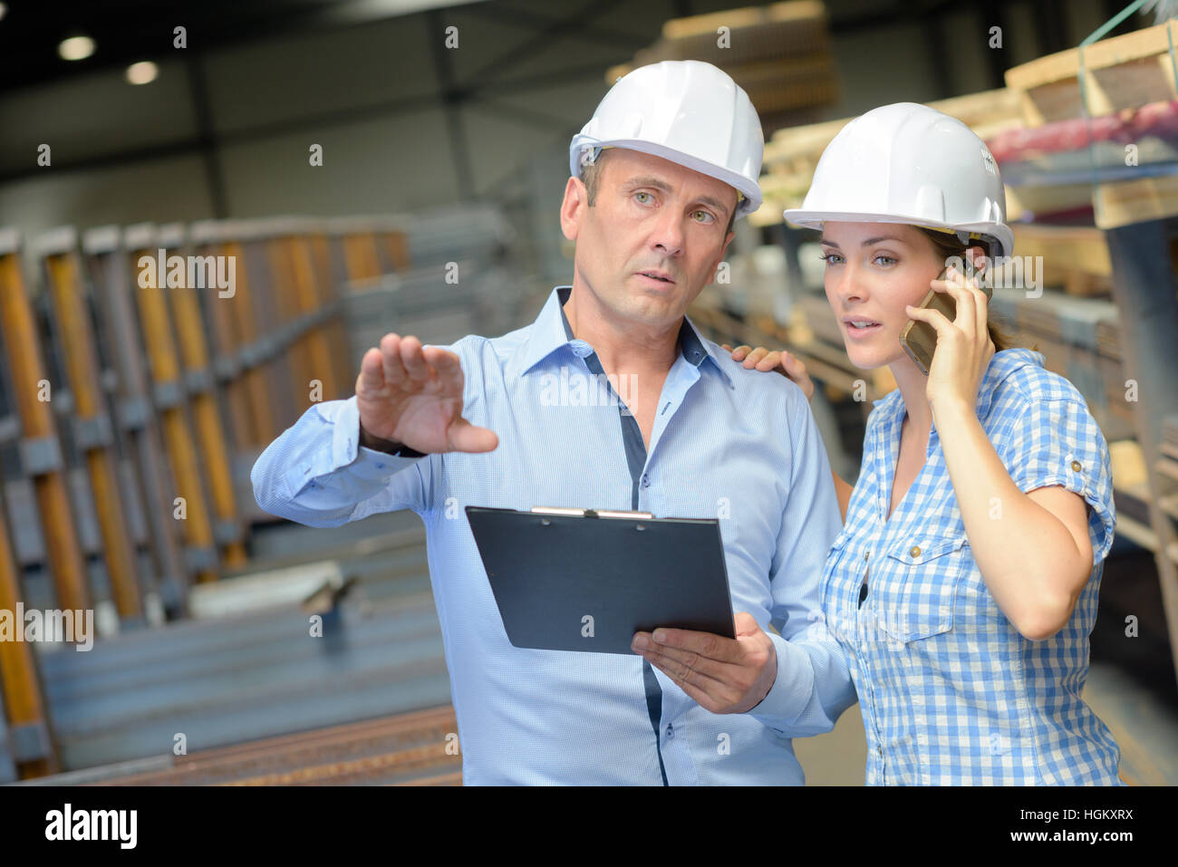 Man and woman in communication Stock Photo - Alamy