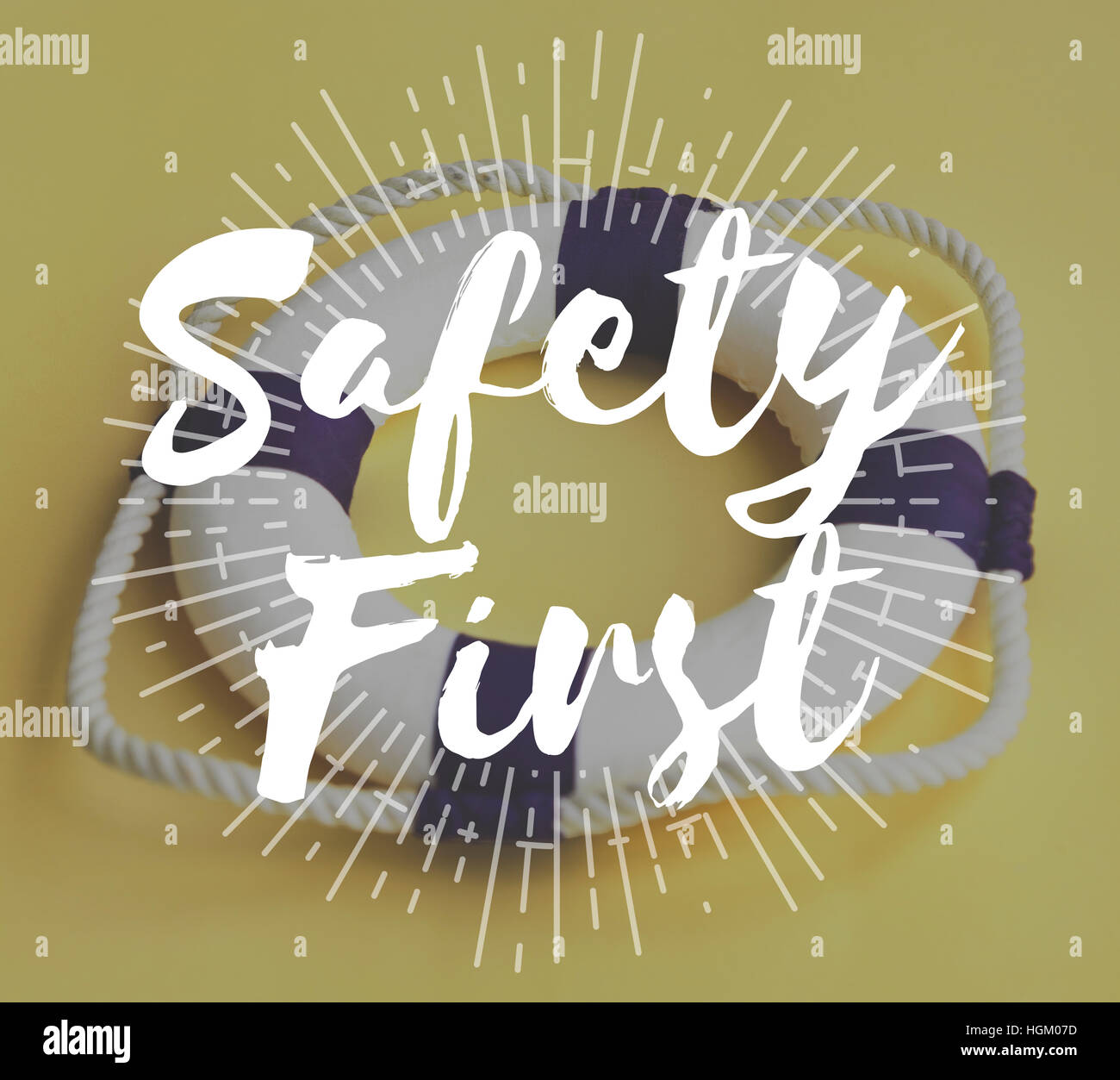 Safety first at sea hi-res stock photography and images - Alamy