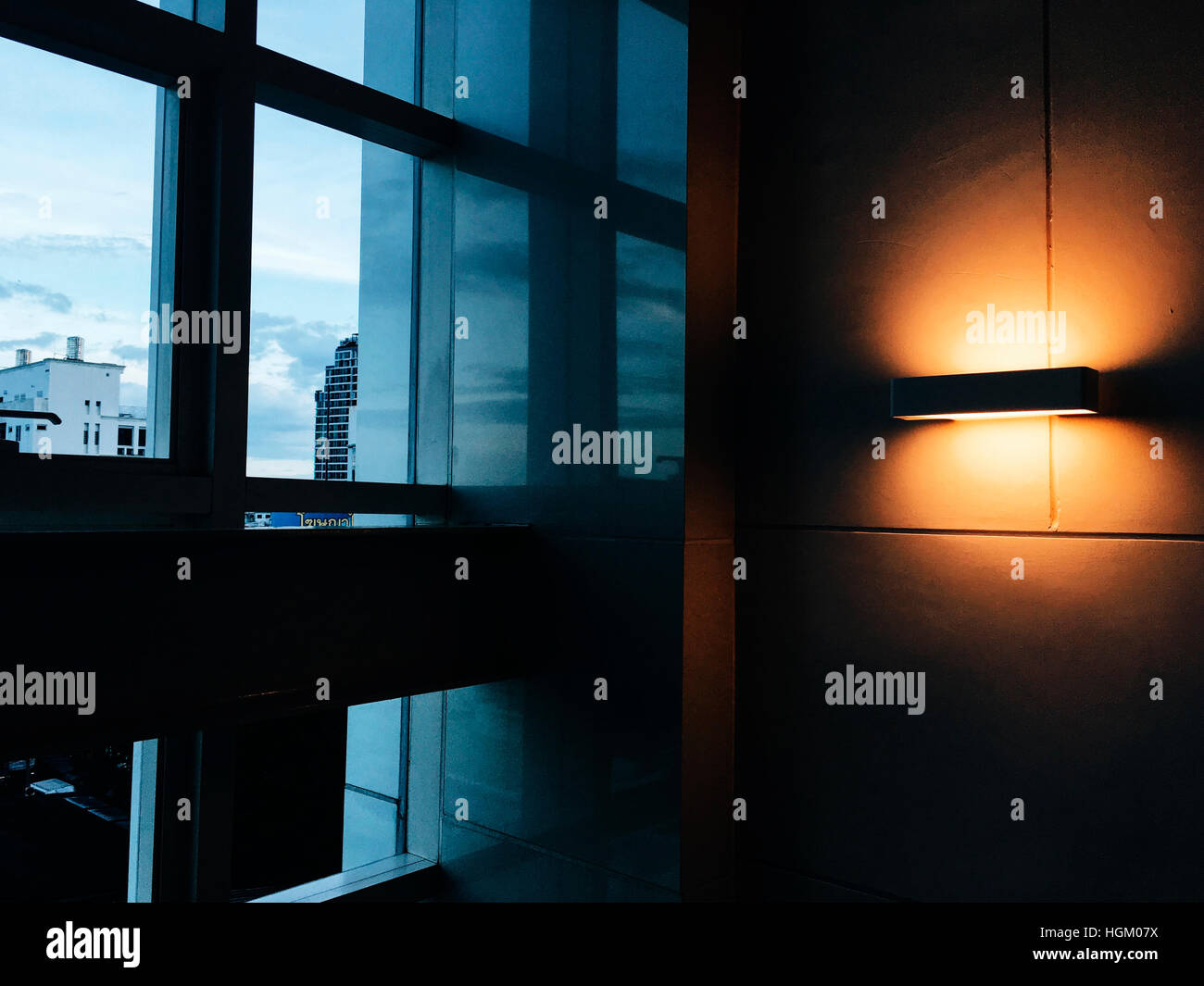 Window Light View Frame Glass Through Concept Stock Photo - Alamy
