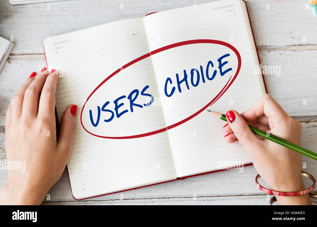 User Choice Interface Member Identity System Concept Stock Photo - Alamy