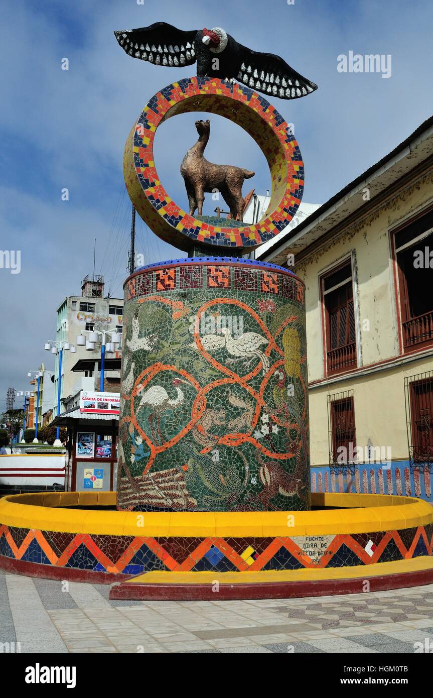Peru tumbes city plaza hi-res stock photography and images - Alamy