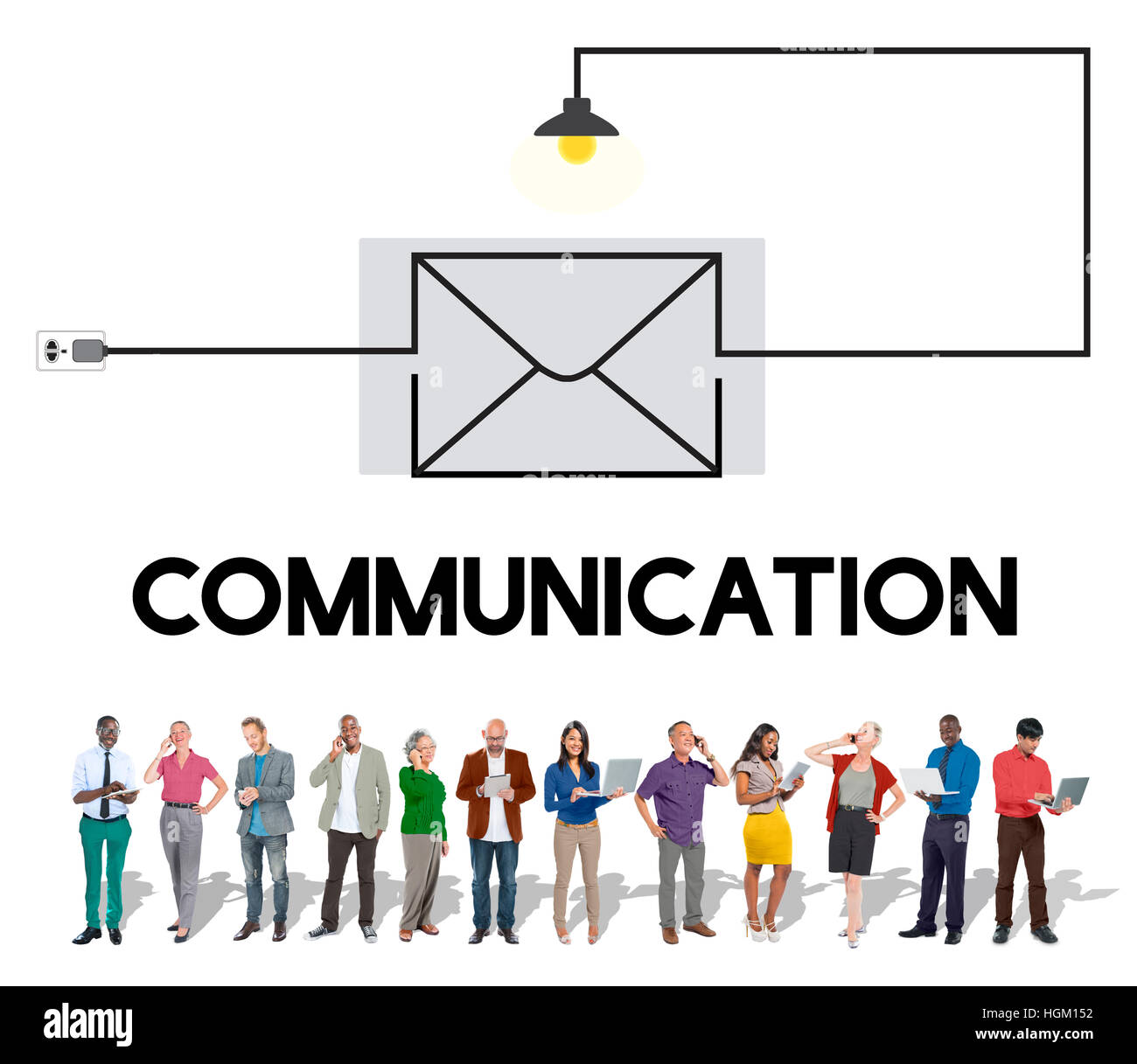 E-mail Message Inbox Communication Concept Stock Photo - Alamy