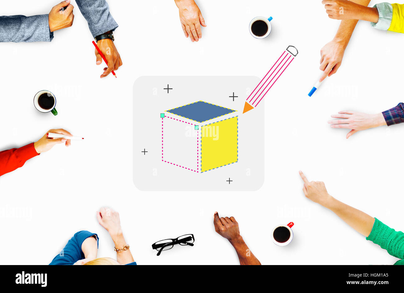 Product Design Creative Thinking Concept Stock Photo - Alamy