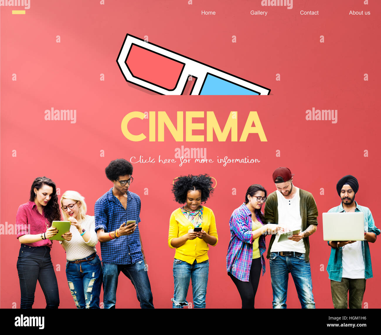 Cinema Movies Theatre Media Concept Stock Photo - Alamy