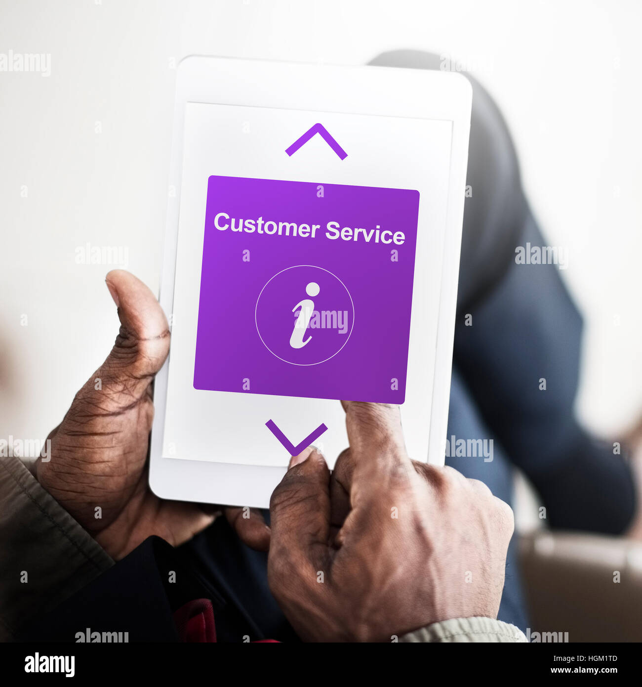 Customer Service Information Icon Concept Stock Photo - Alamy