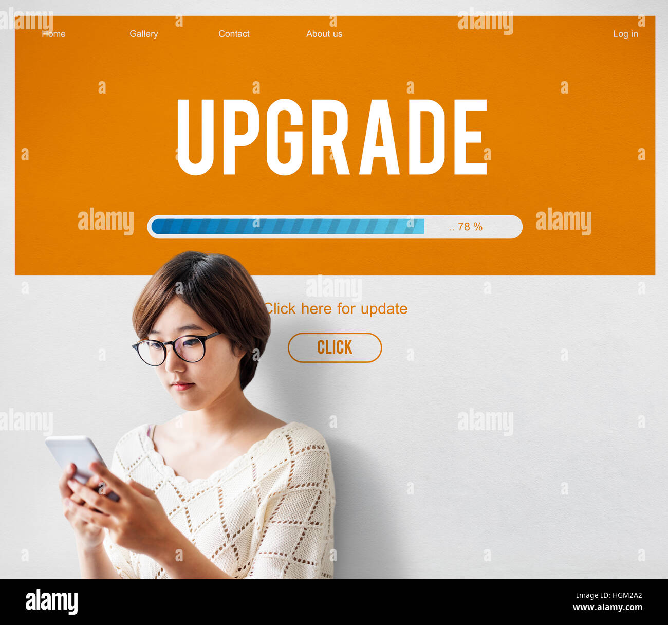 Upgrade Update Software Latest Fresh Software Concept Stock Photo - Alamy