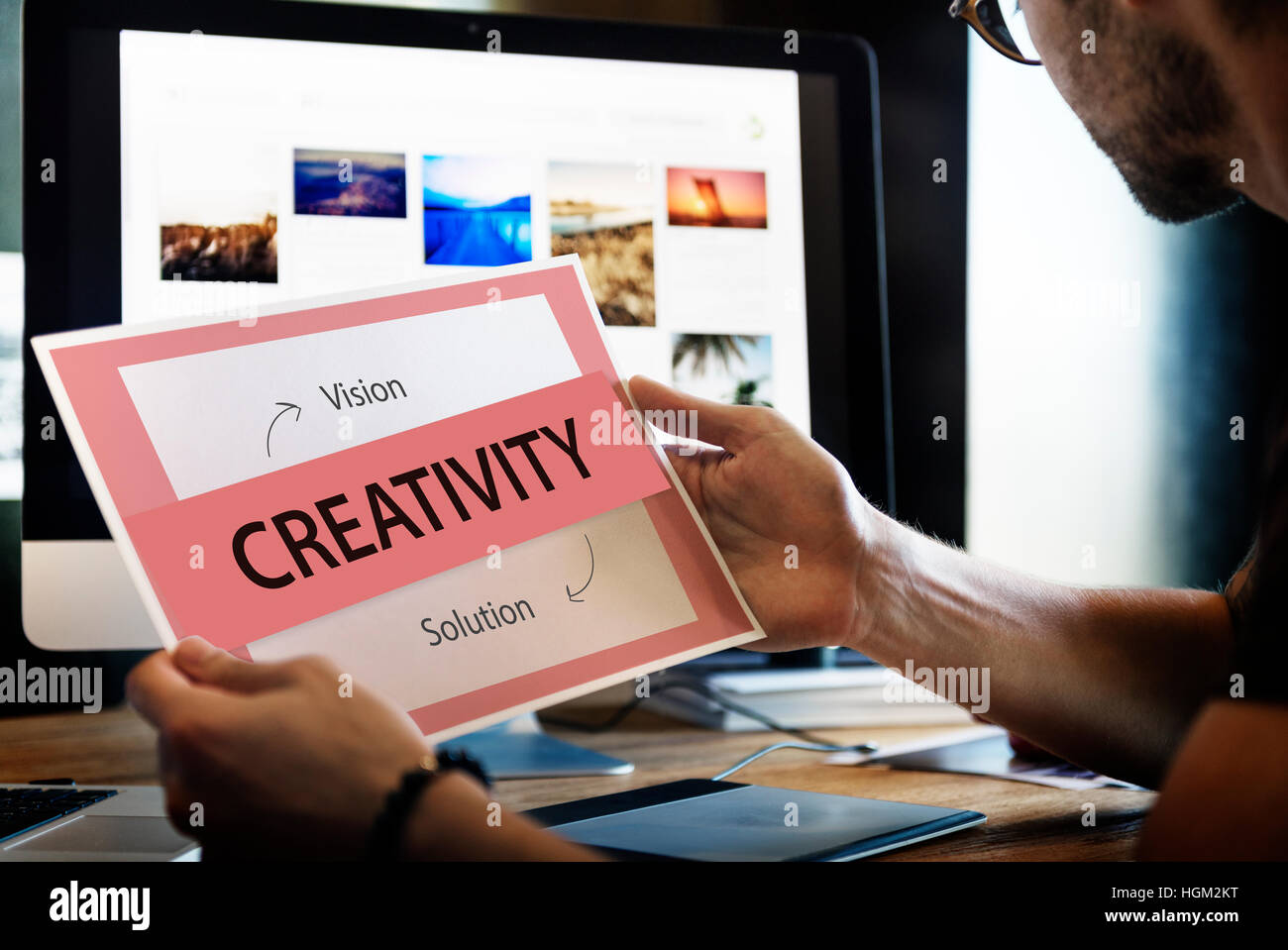 Creative Solution Business Strategy Concept Stock Photo - Alamy