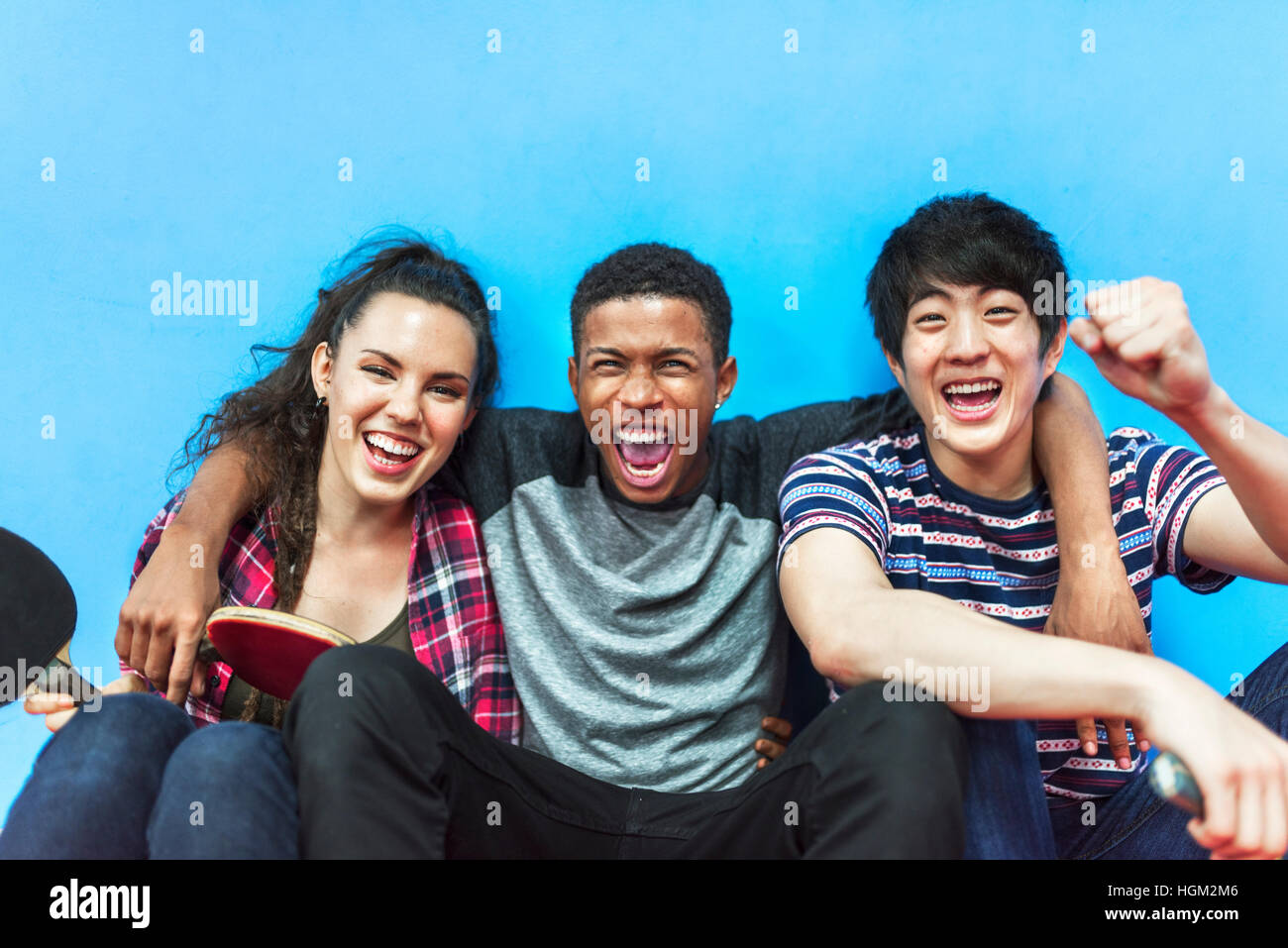 Table Tennis Ping-Pong Friends Sport Concept Stock Photo - Alamy