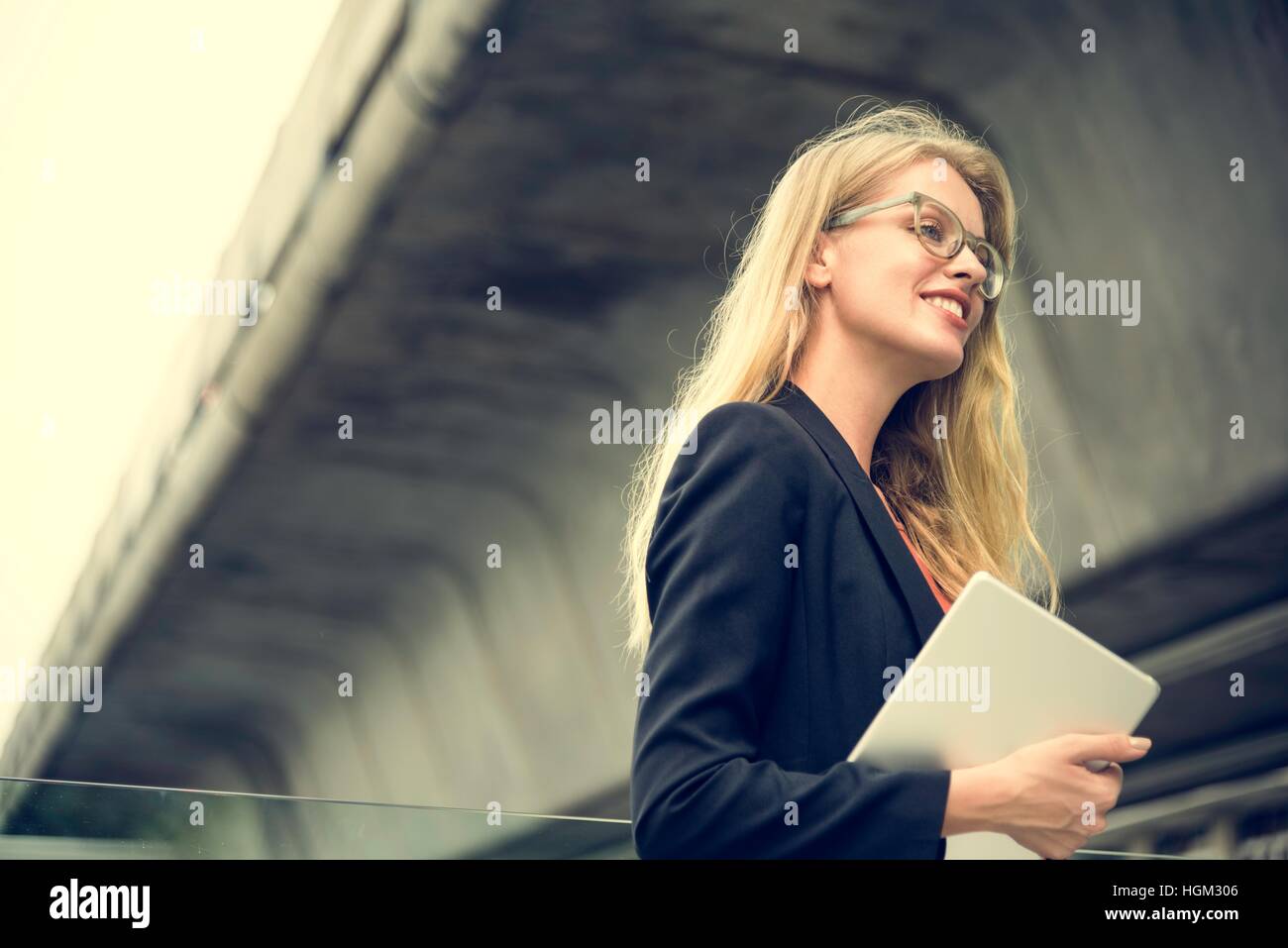 Businesswoman Vision Strategy the Way Forward Concept Stock Photo - Alamy