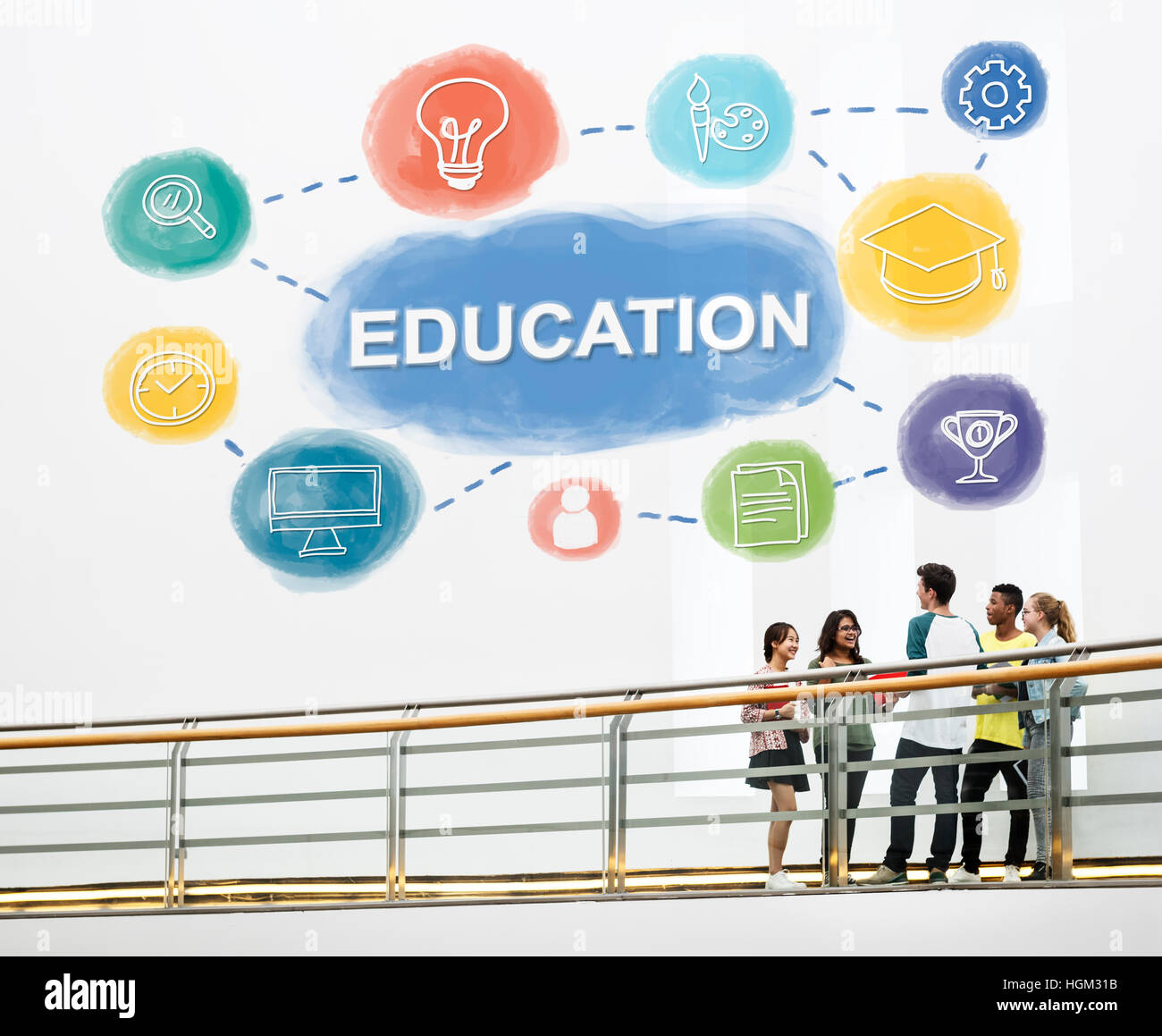 Education Learning Study Knowledge Concept Stock Photo - Alamy