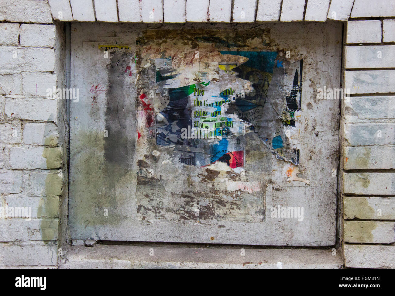 Posters and graffiti hi-res stock photography and images - Alamy